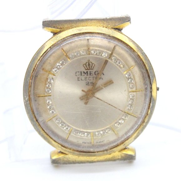 CIMEGA | Accessories | Vintage Cimega Watch Swiss Made Mens Gold Tone ...